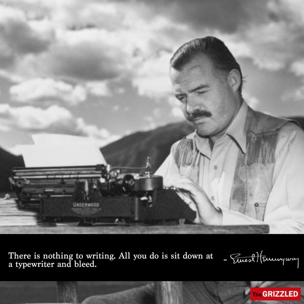 The Very Best Quotes From Ernest Hemingway - The Grizzled