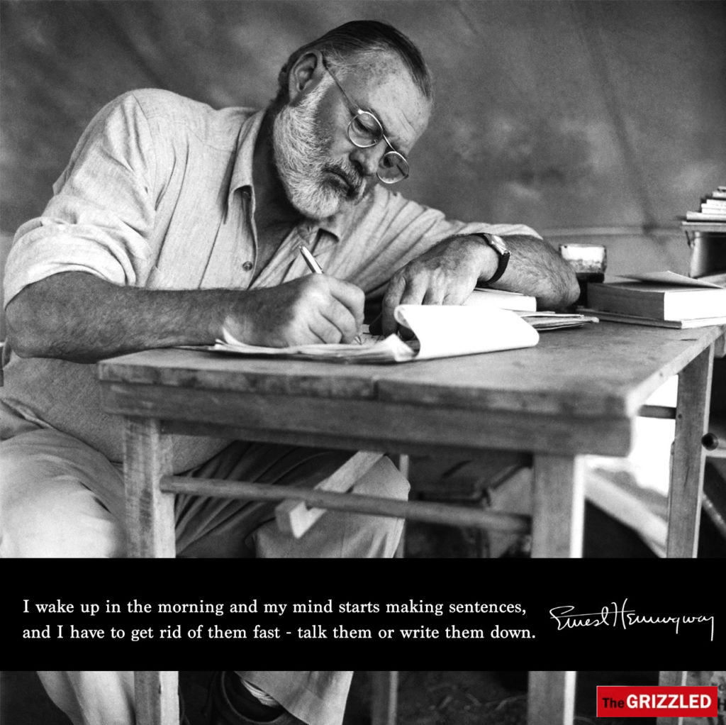 The Very Best Quotes From Ernest Hemingway - Page 7 of 40 - The Grizzled
