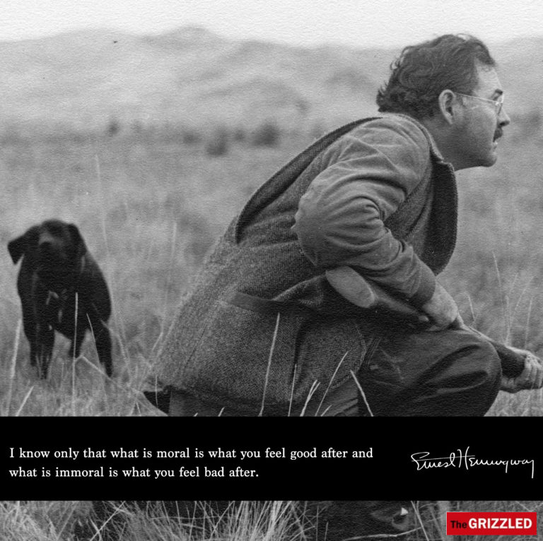The Very Best Quotes From Ernest Hemingway - The Grizzled